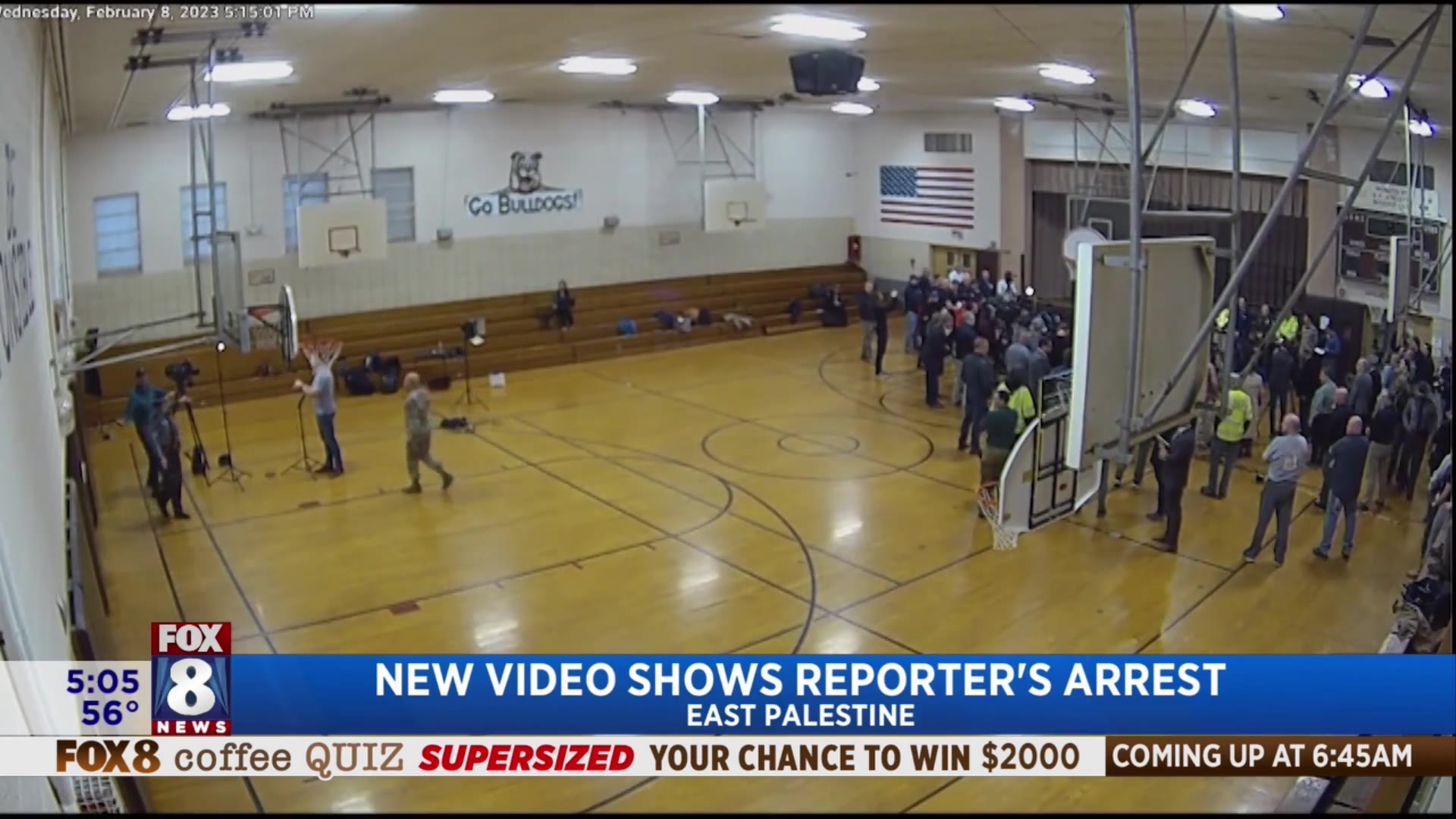 New video shows News Nation reporter at DeWine press conference ahead ...