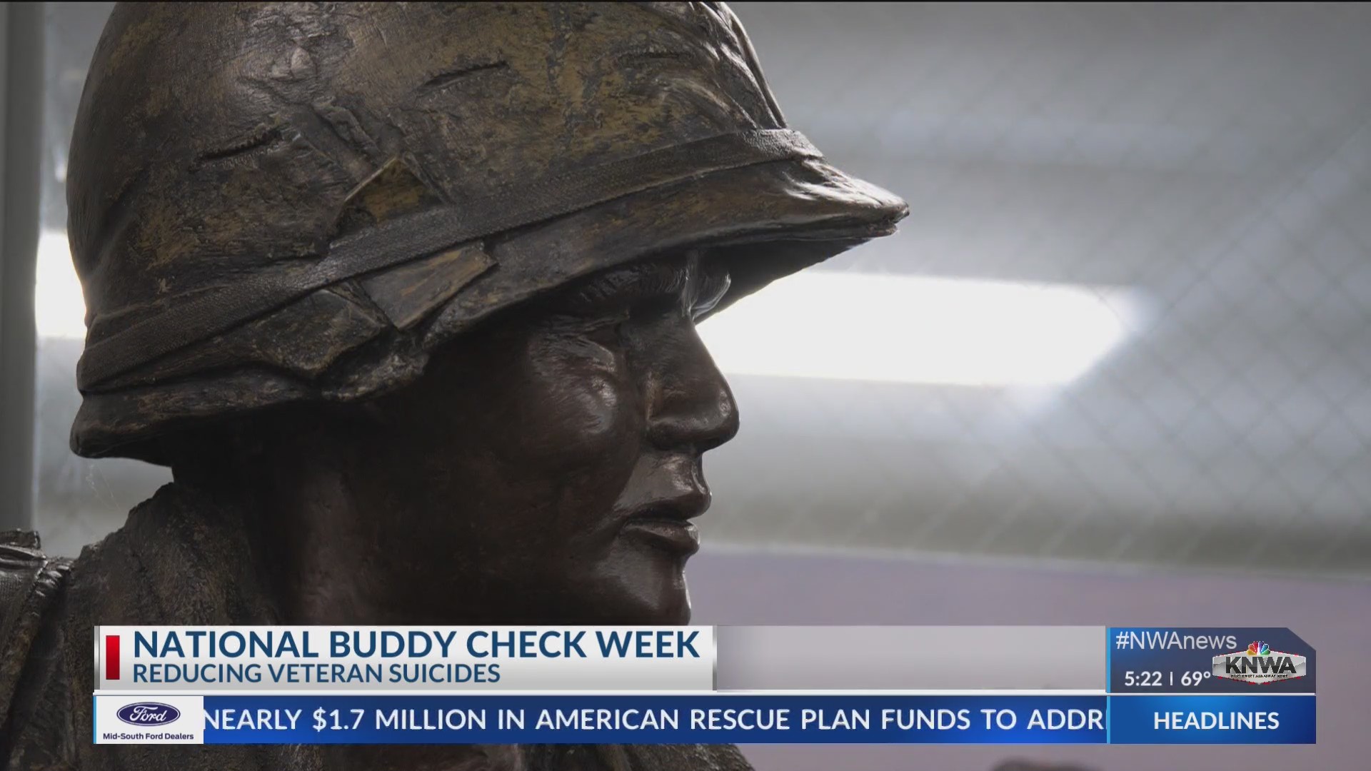 National Buddy Check Week works to reduce veteran suicides – KNWA FOX24