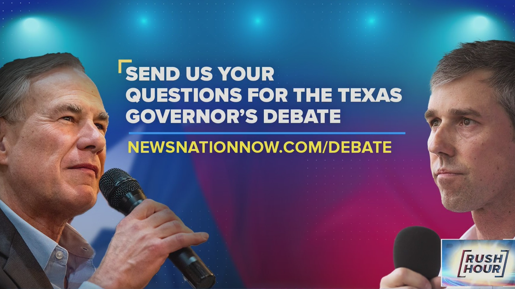 Abbott, O’Rourke to debate in Texas governor race | Rush Hour – NewsNation