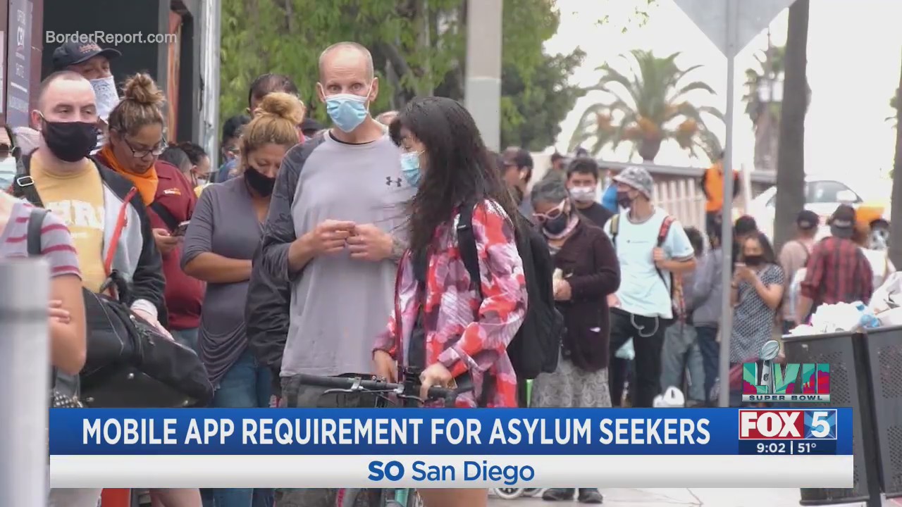 Asylum Seekers Required To Use CBP Mobile App – FOX 5 San Diego & KUSI News