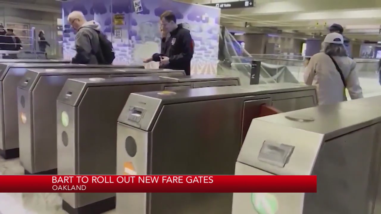 BART to roll out new fare gates – KRON4
