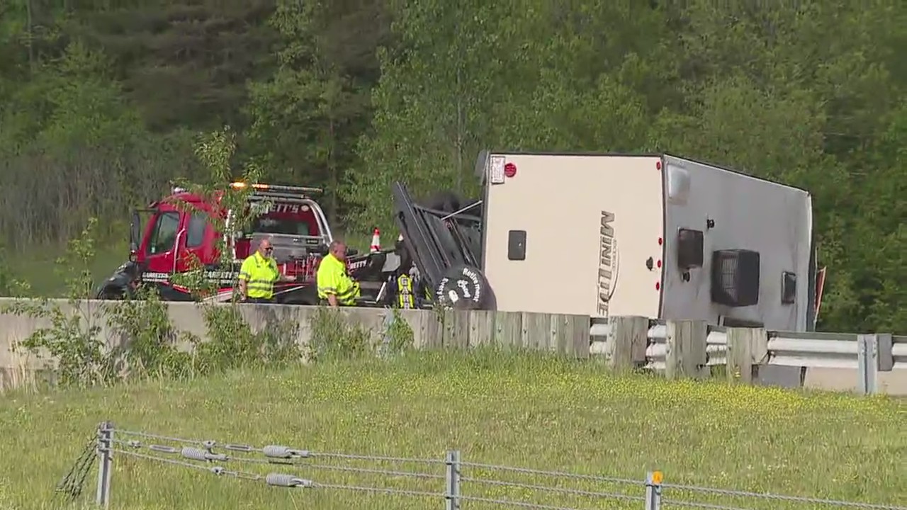 RV overturns on I-74, Guil-Rand fire officials responding – FOX8 WGHP
