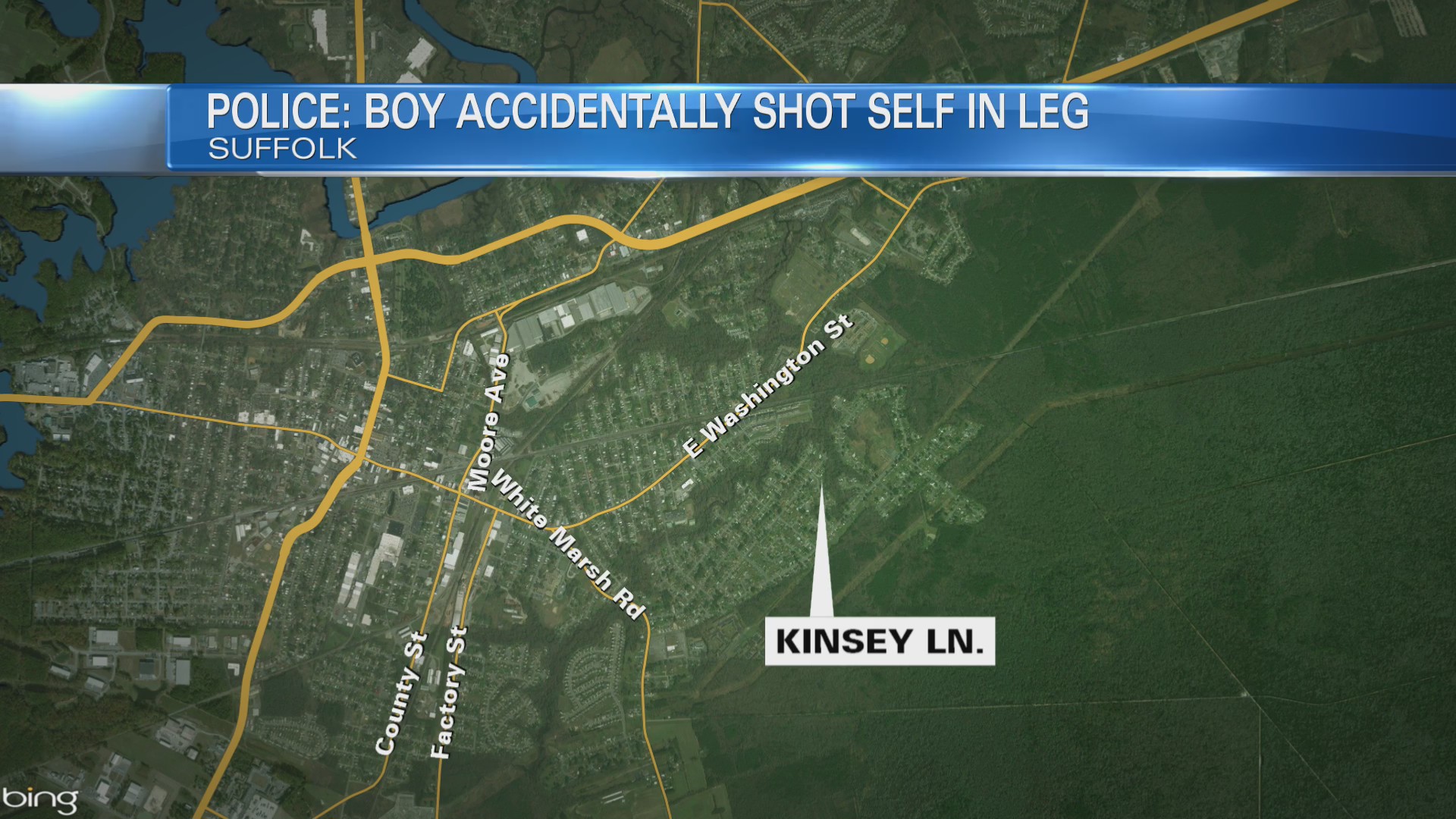 Police: Suffolk 14-year-old accidentally shot self in leg – WAVY.com