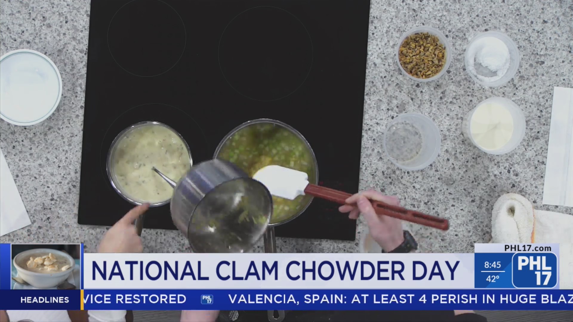 Celebrate National Clam Chowder Day at Oyster House Philly – PHL17.com
