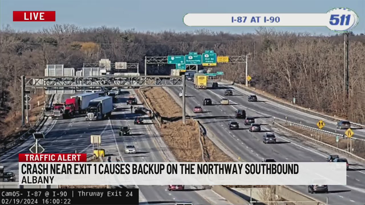 Crash on I-87 closes multiple lanes – NEWS10 ABC