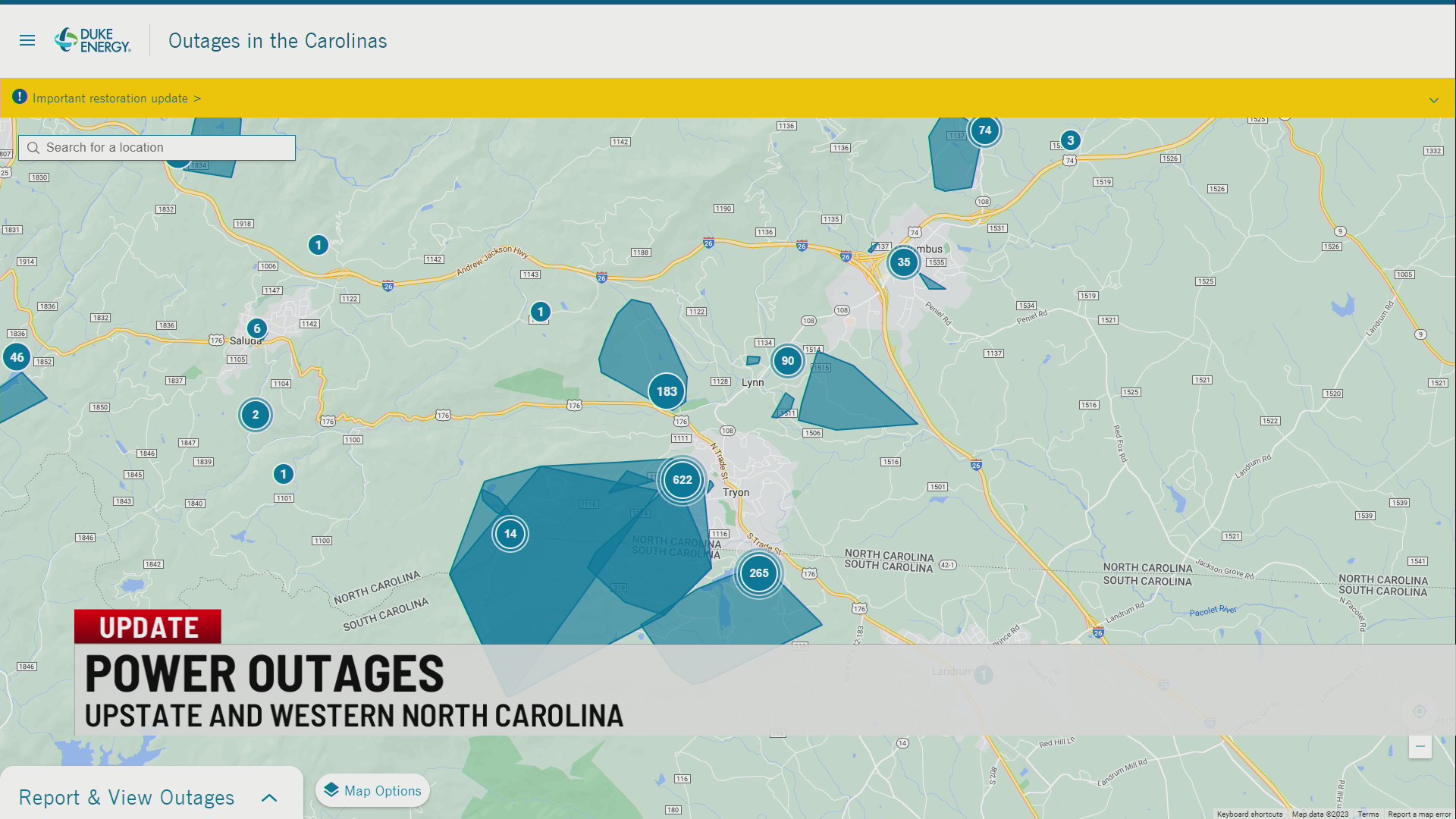 Thousands without power across the Upstate, NC – WSPA 7NEWS