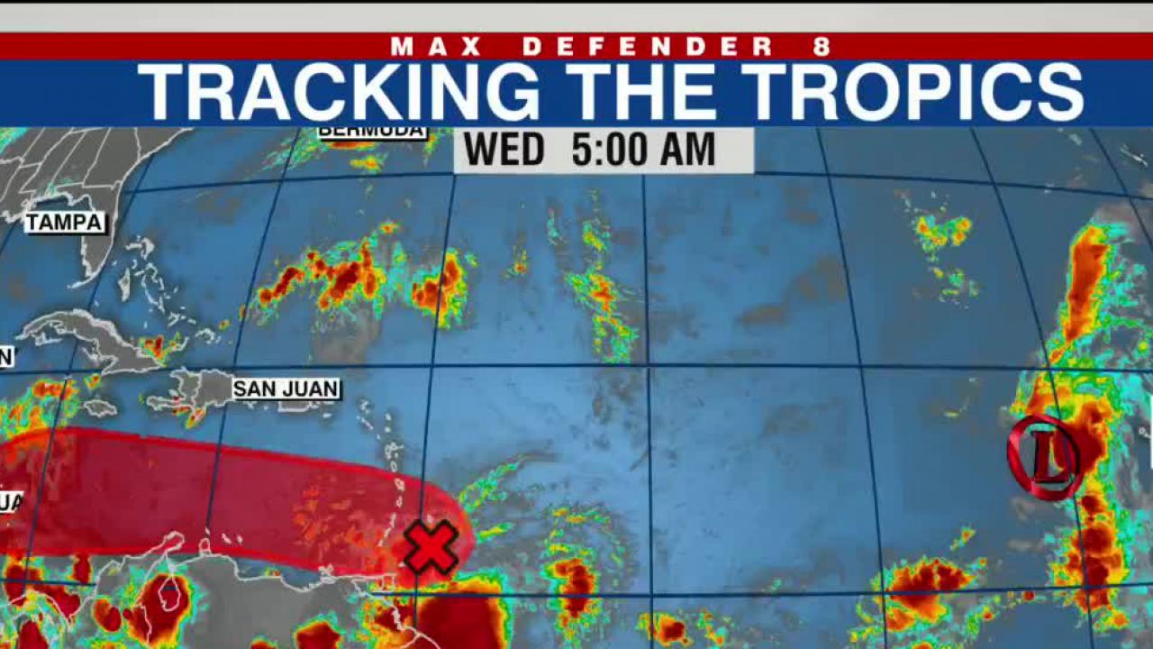 Tropical depression expected to fizzle out in Atlantic Ocean – WFLA