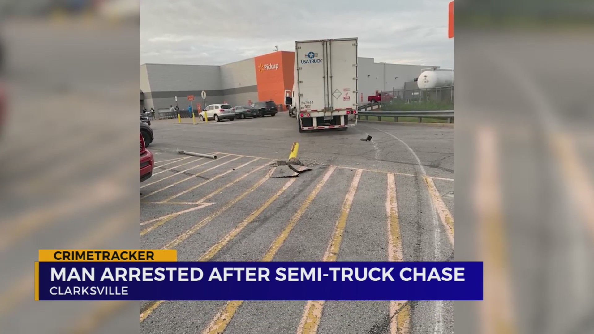 Man arrested after semi-truck chase in Tennessee and Kentucky – WKRN News 2