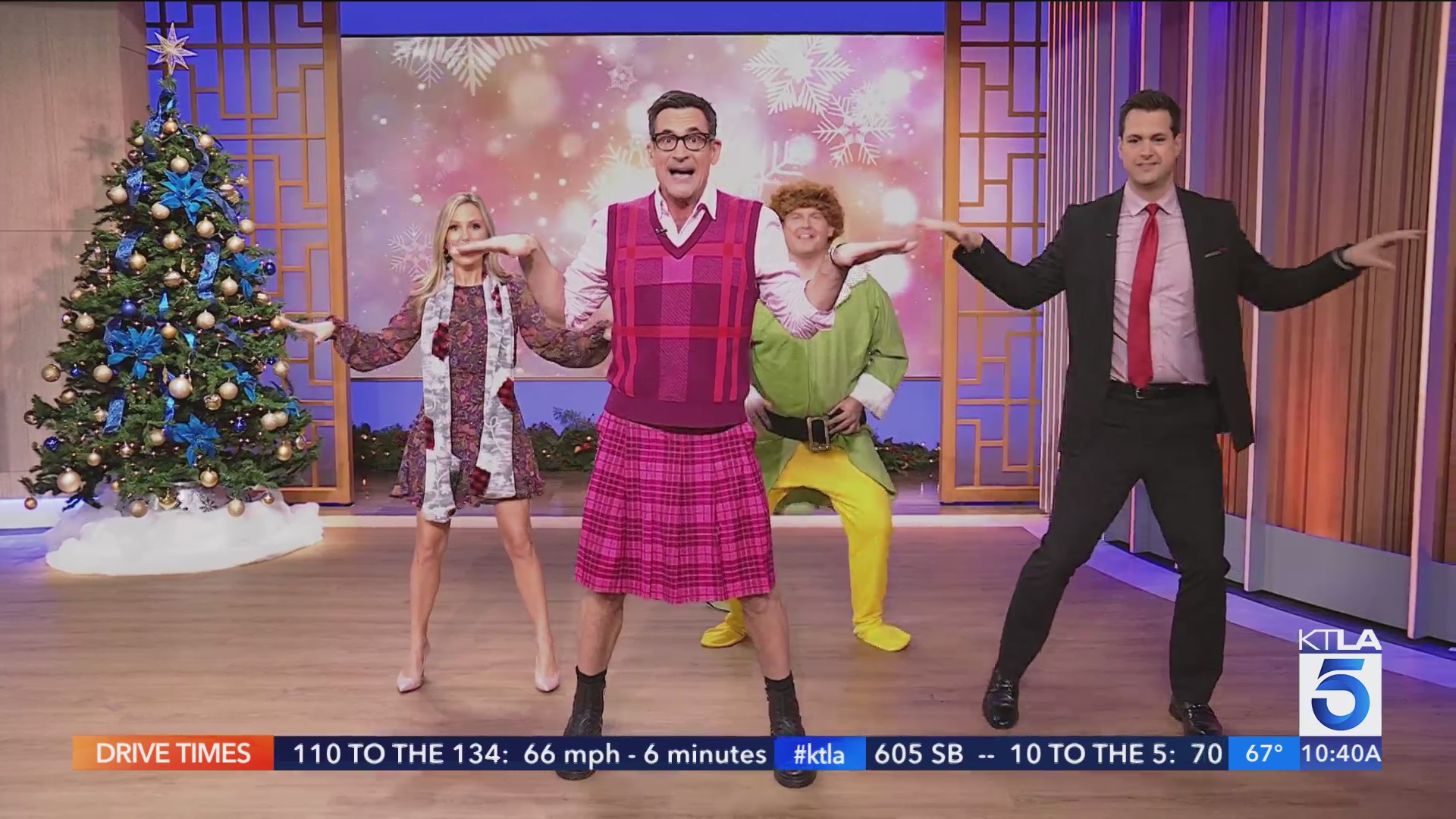 KTLA Weekend team attempts the Nexstar New Year’s Eve dance – KTLA