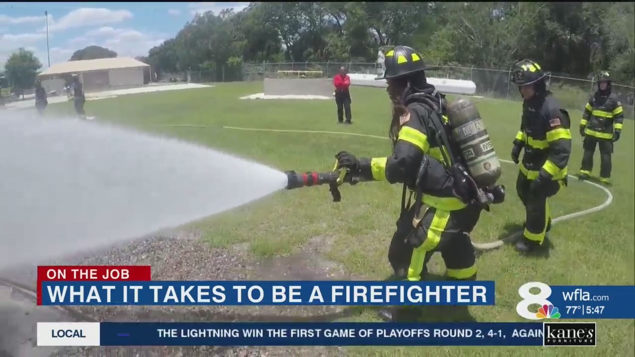On the job: Deanne King suits up with Hillsborough County Fire Rescue ...