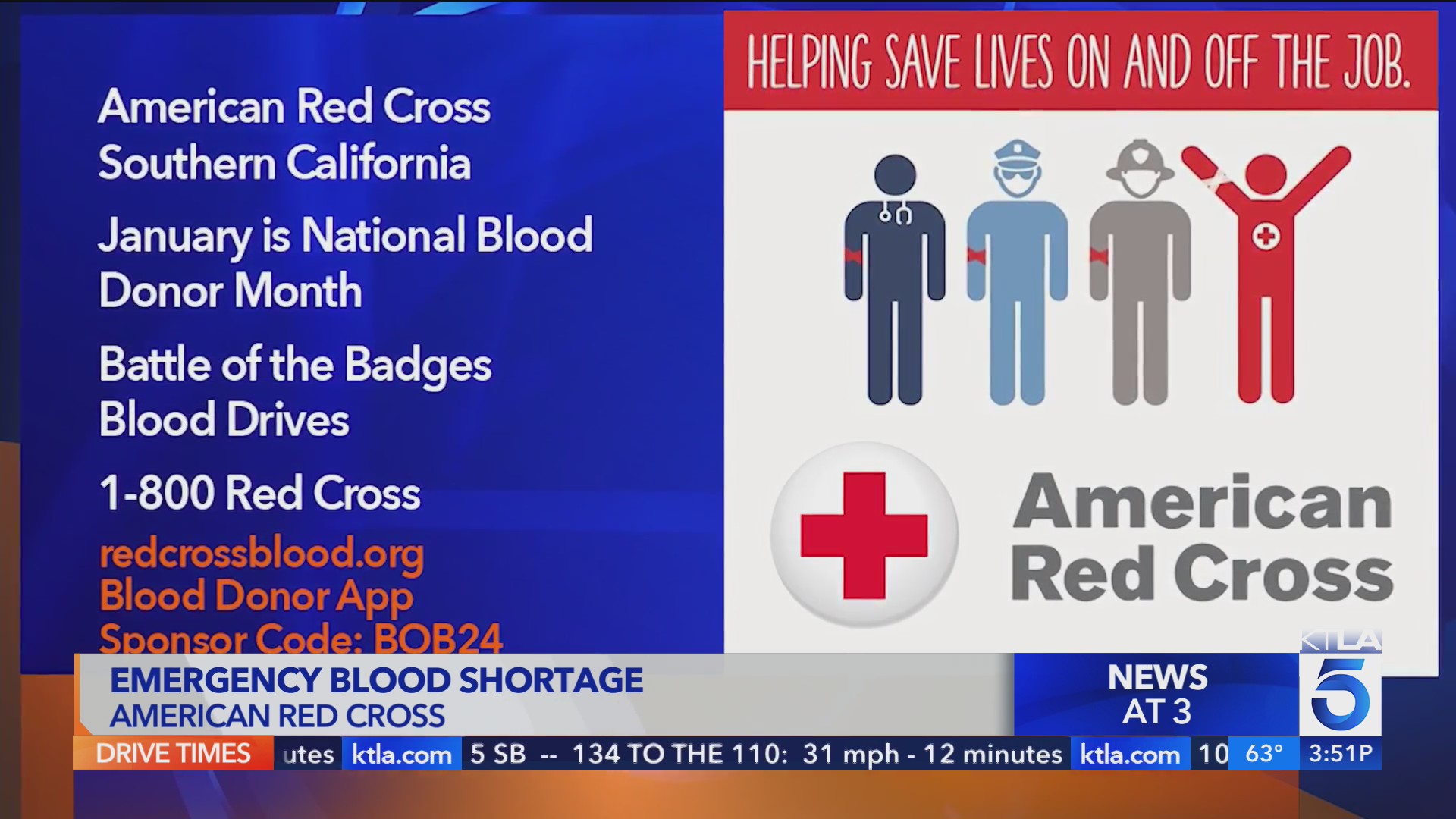January is National Blood Month – KTLA
