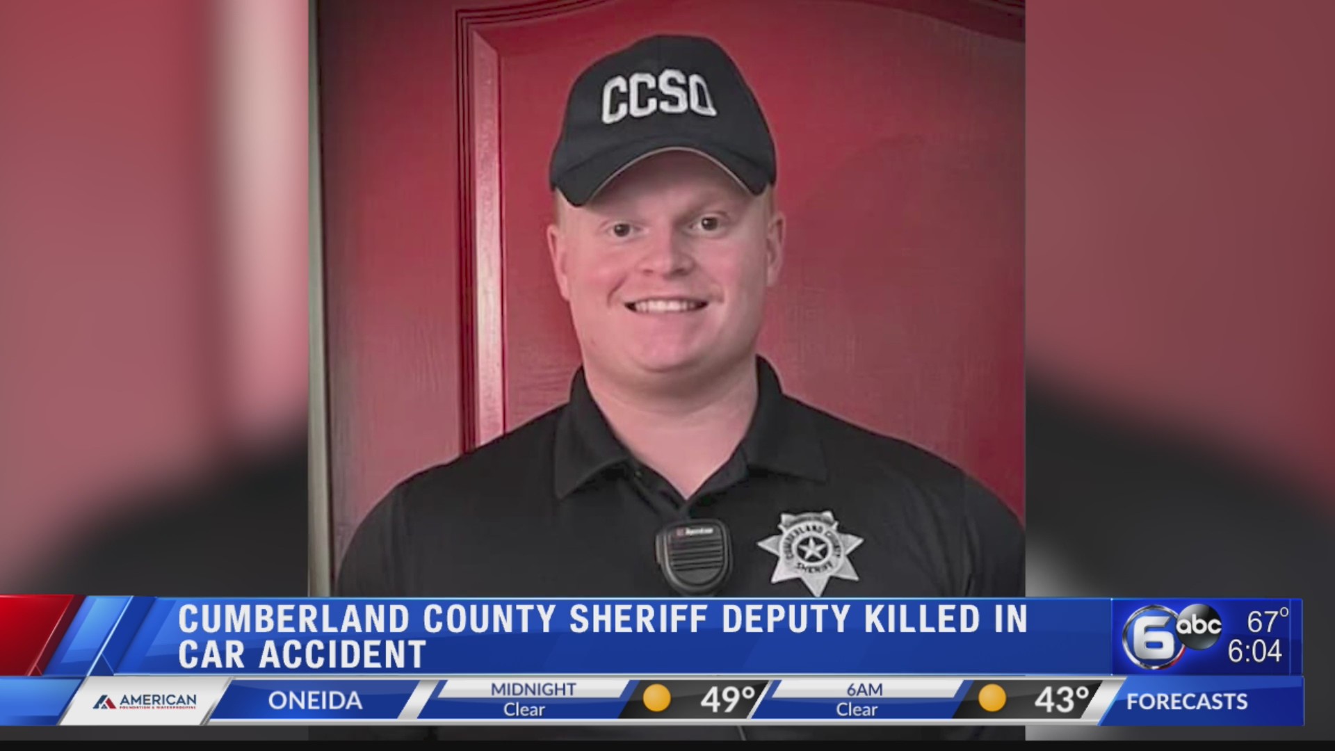 Cumberland County Sheriff Deputy killed in car accident – WATE 6 On ...