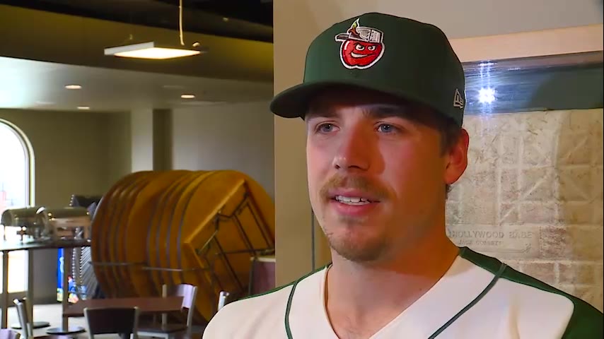Ryan Bergert full preseason interview with Fort Wayne TinCaps on 4/4/23 ...