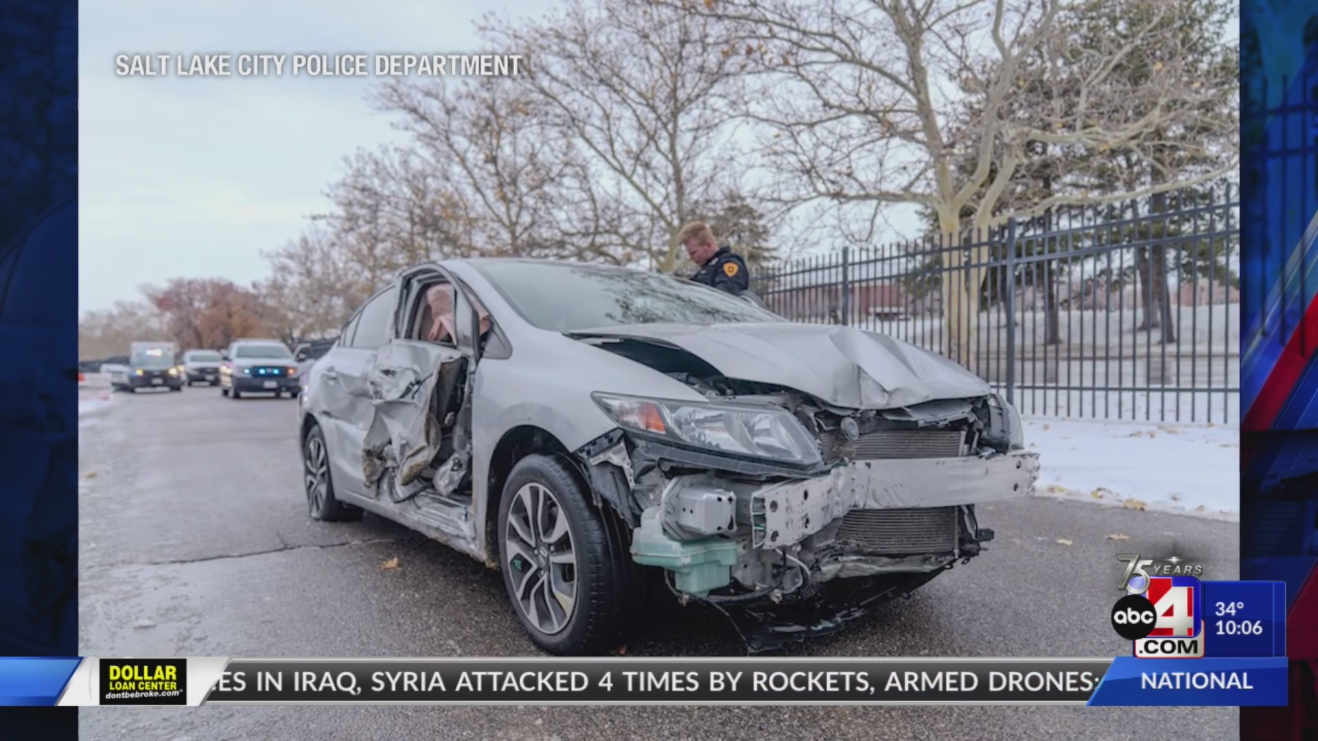 Alleged intoxicated driver hits two parked cars, crashes through VA ...