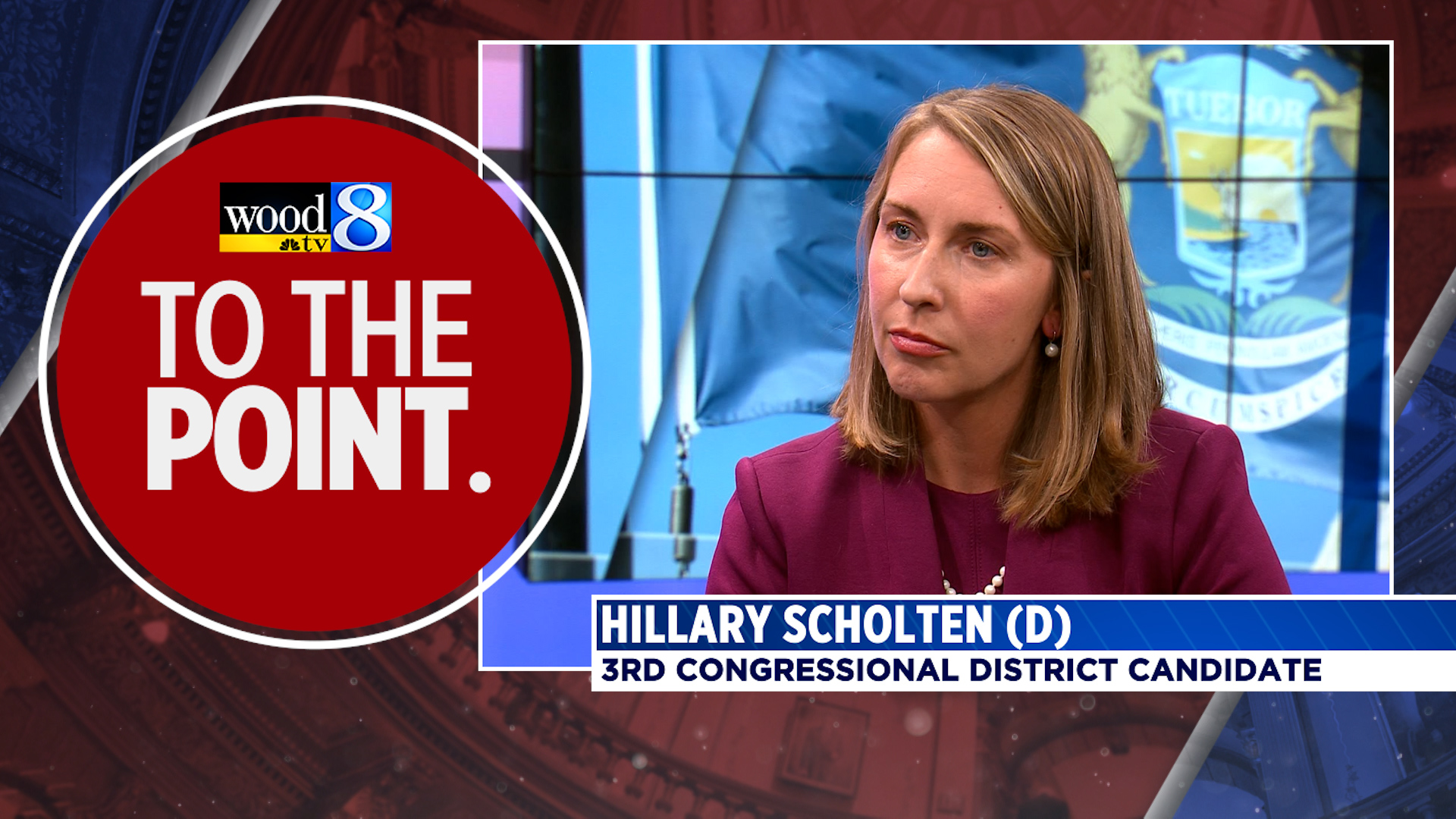 To The Point: 3rd Congressional District candidate Hillary Scholten ...