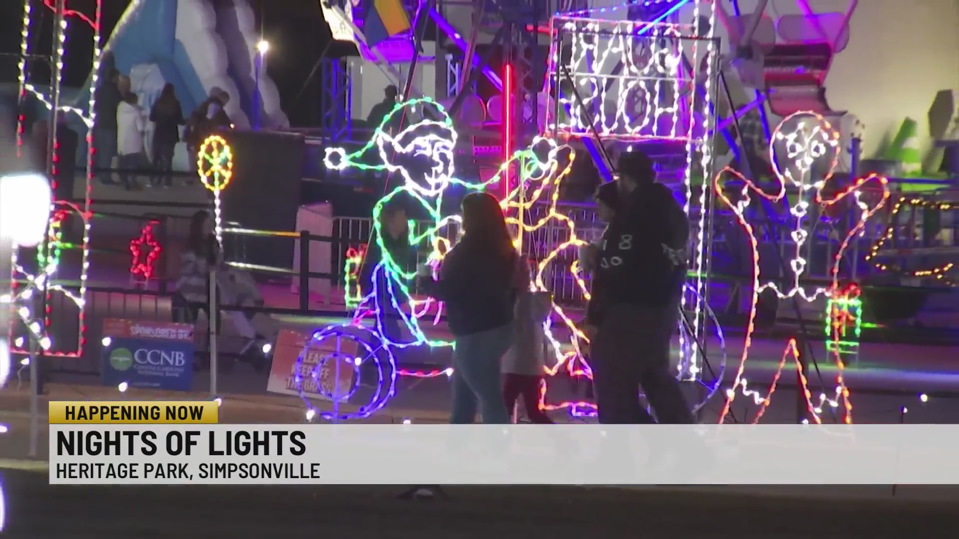 Walk-through light show in Upstate for the holidays – WSPA 7NEWS