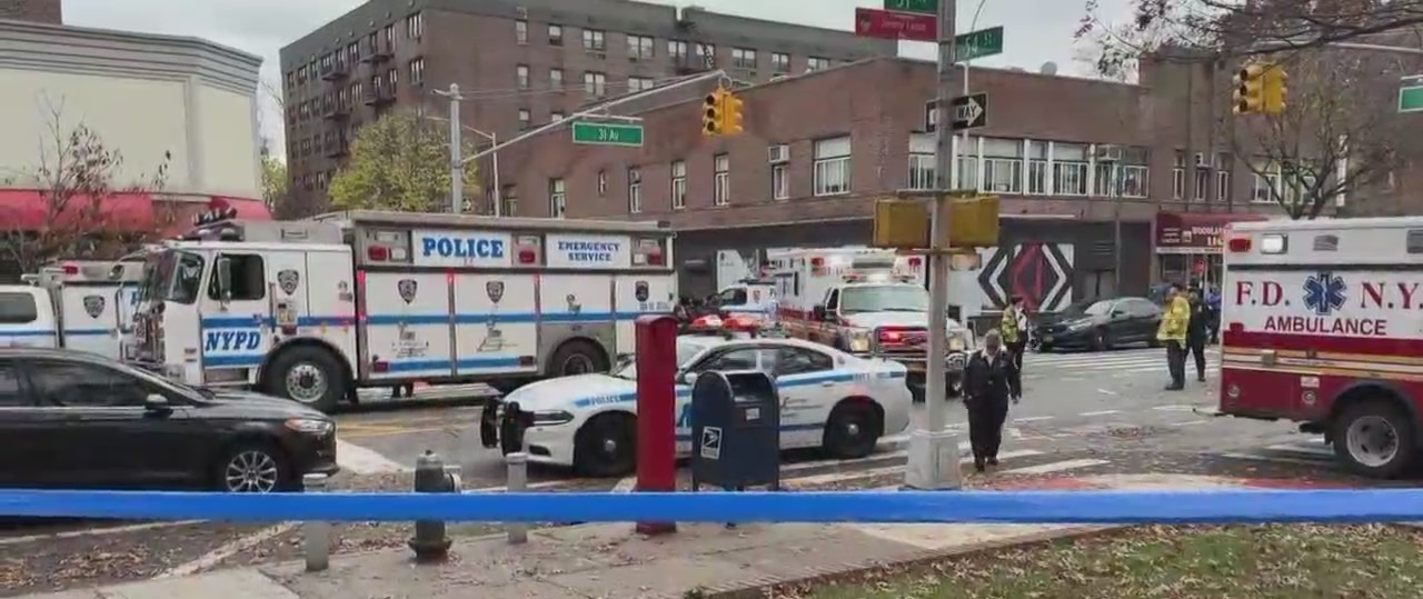 Man shot himself in the chest after shootout with police in Queens ...