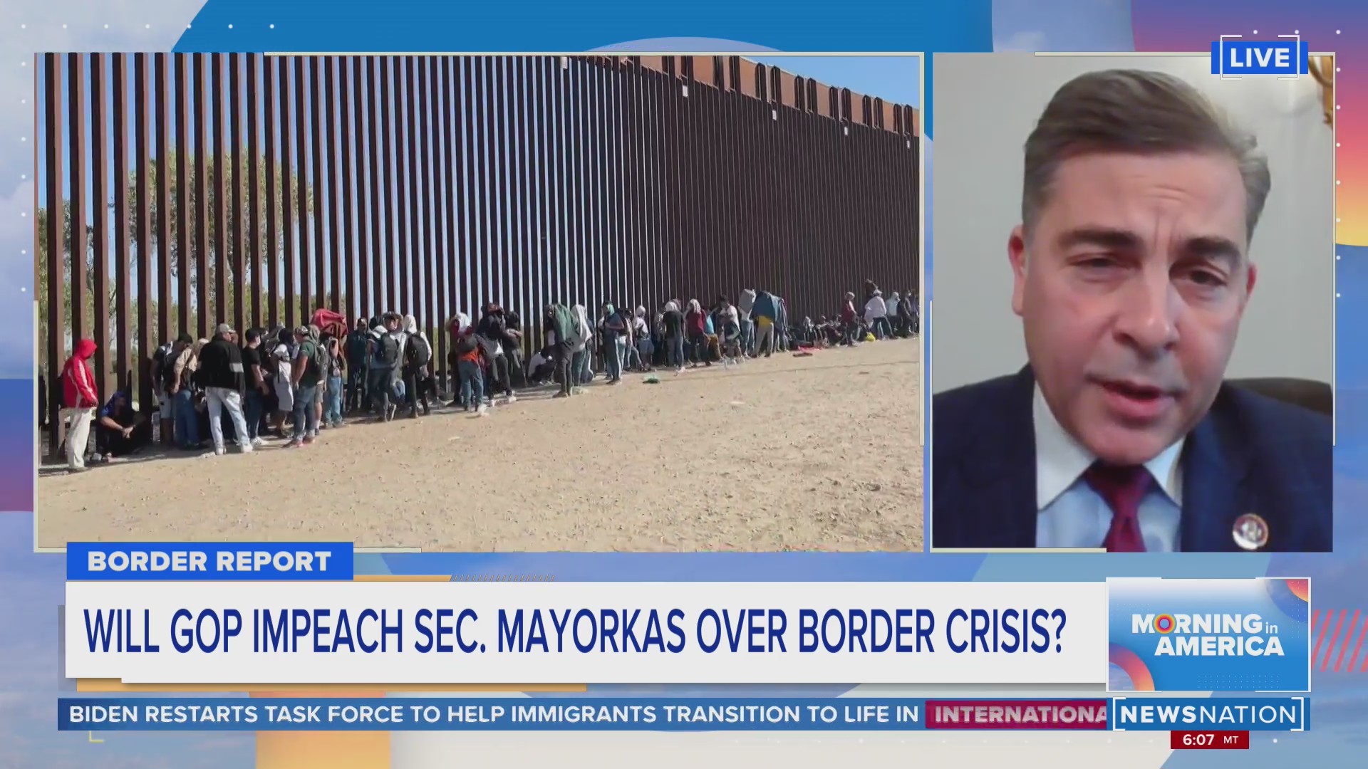 Has Mayorkas lost control of the border? | Morning in America – NewsNation