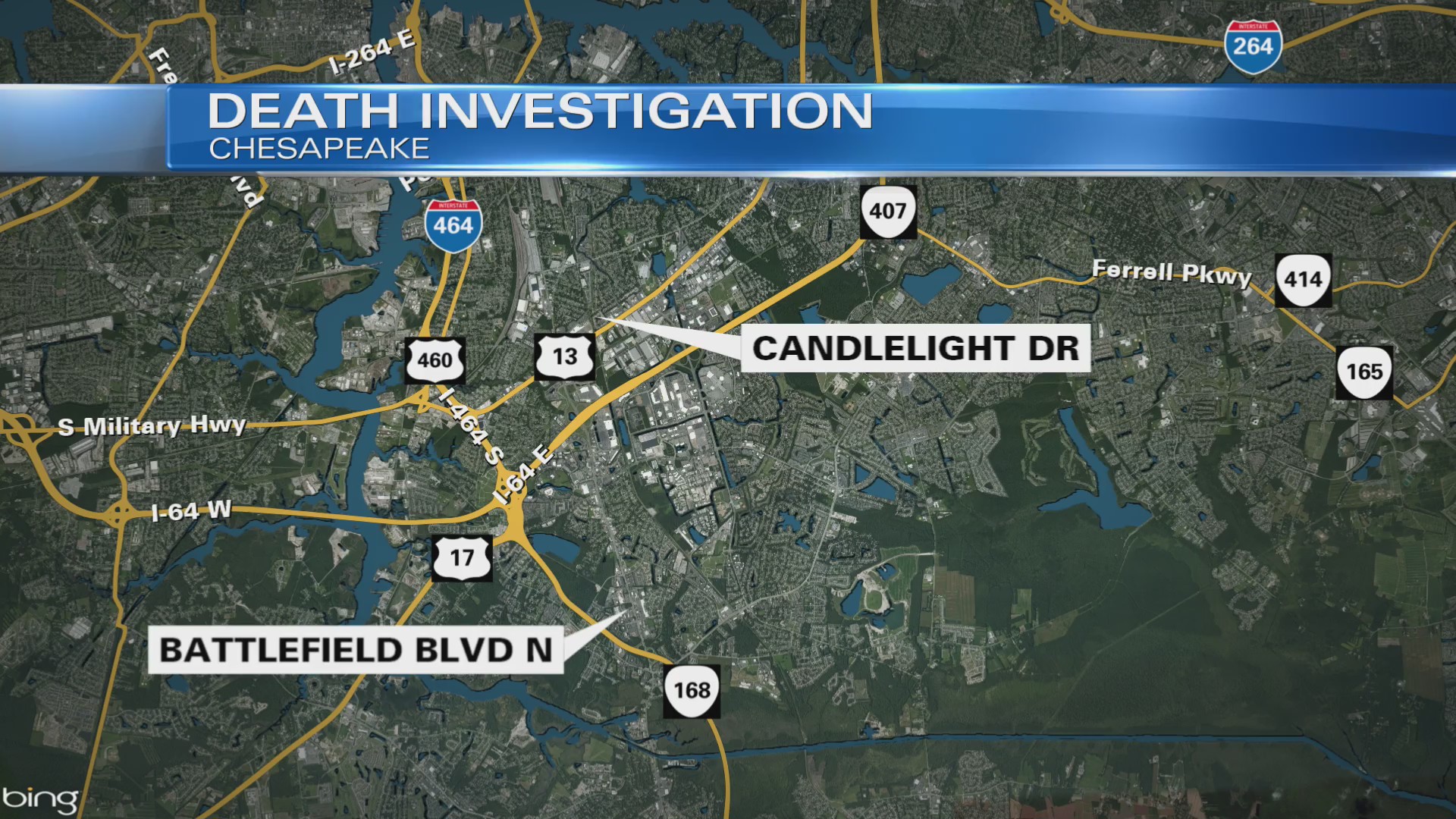 Police: Man found dead in back seat of car in Chesapeake; death ...