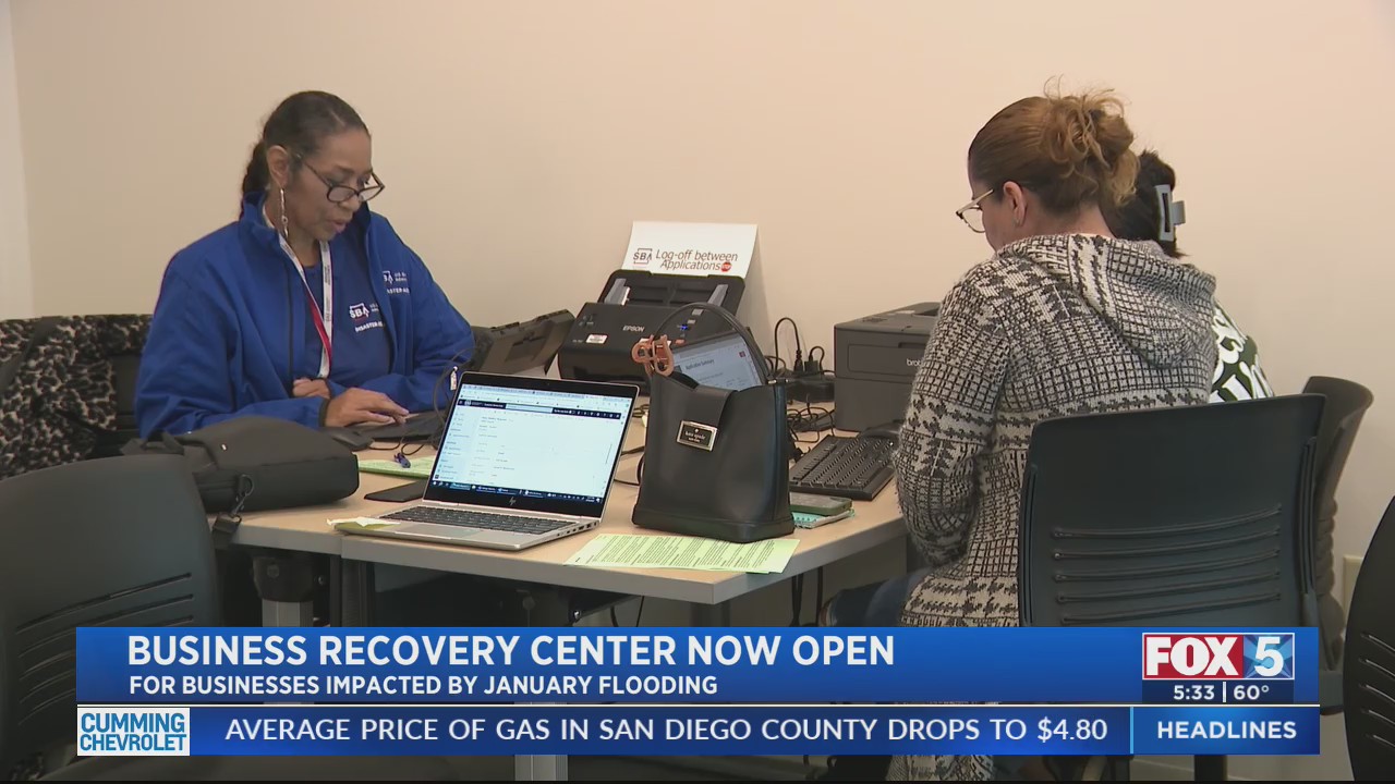 Business recovery center now open – FOX 5 San Diego & KUSI News