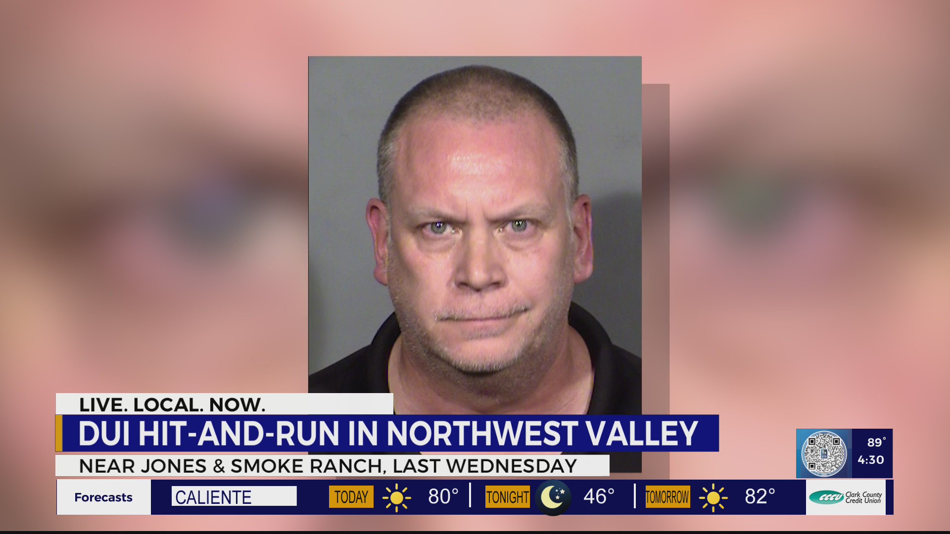 Las Vegas police: Man accused of DUI involved in 2 collisions ...