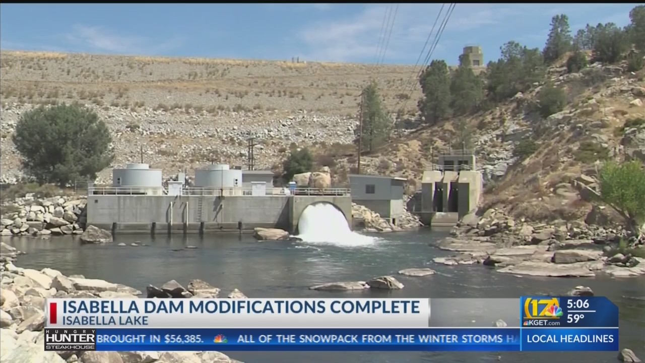 Repairs, upgrades at Isabella Dam finish just in time for record rain ...