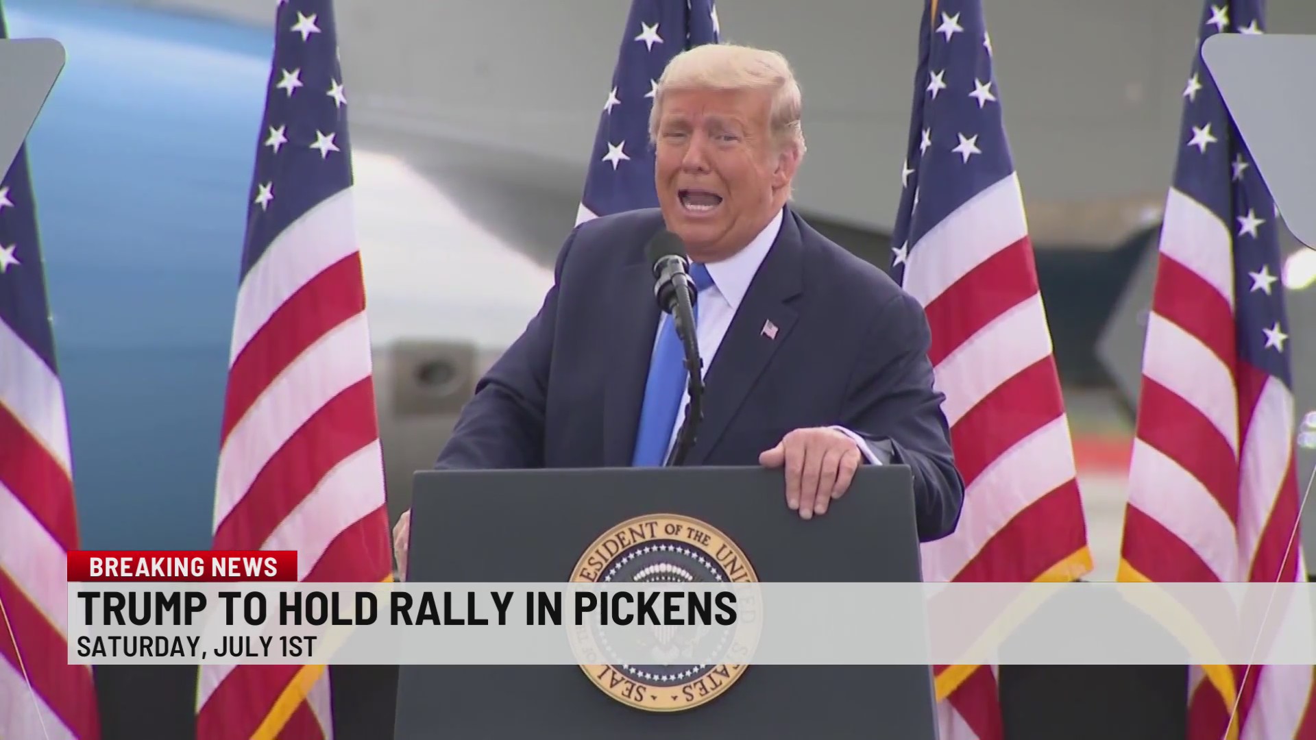 Donald Trump to rally in Pickens – WSPA 7NEWS