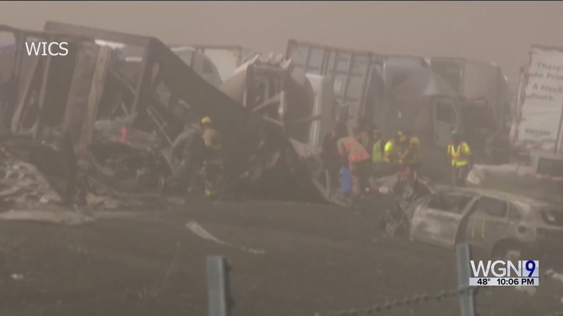 7 dead, more than 30 hospitalized in I-55 crash – WGN-TV