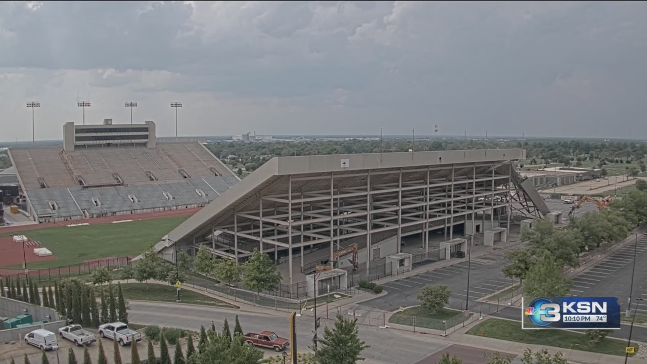 Demolition of Cessna Stadium begins at WSU – KSN-TV
