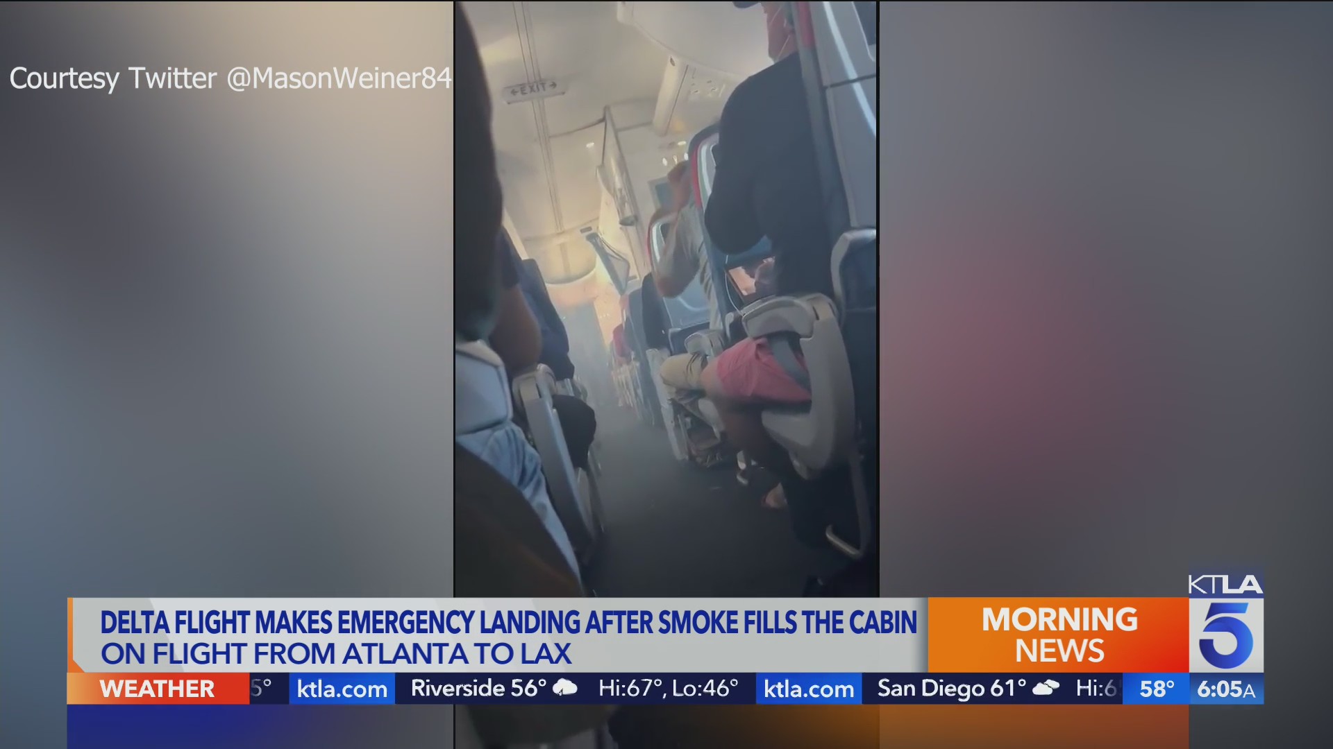 Smoke fills cabin on flight to LAX – KTLA