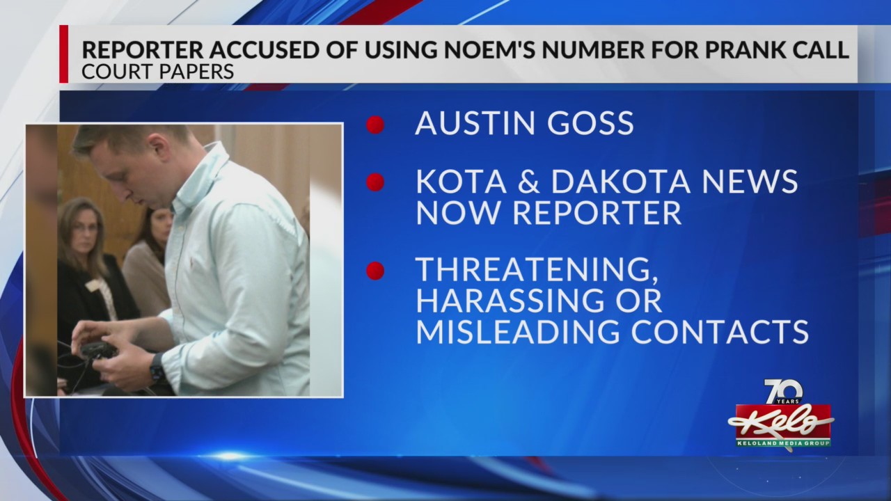 Former Dakota News Now reporter accused of using Gov. Kristi Noem’s ...