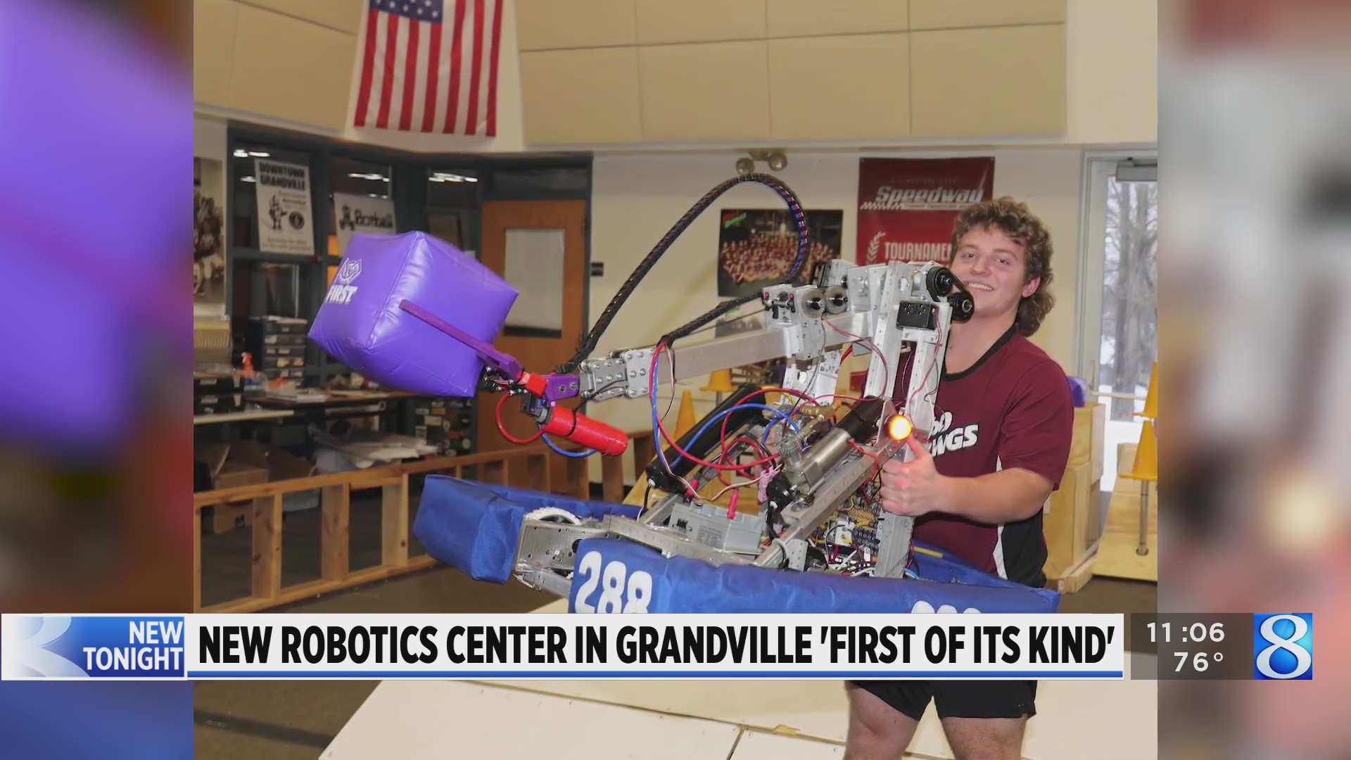 Grandville opens new competitive robotics center – WOODTV.com