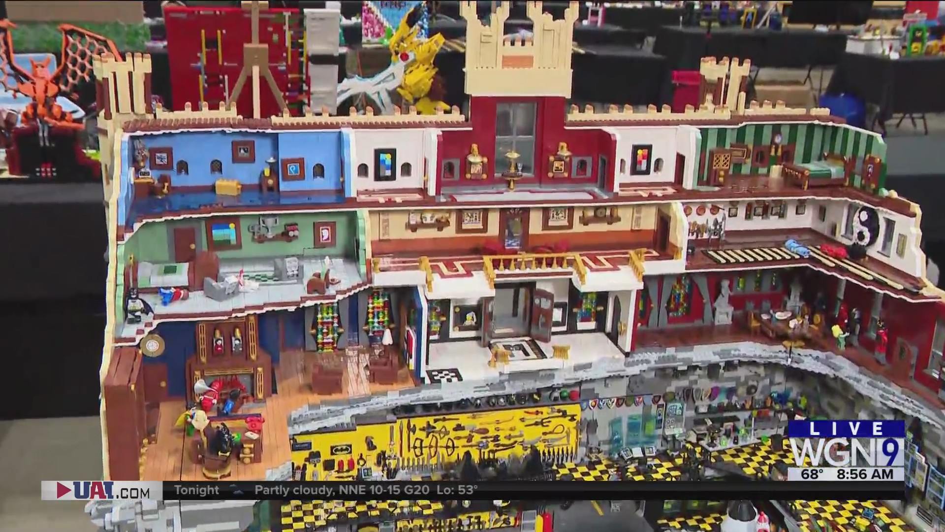 Around Town – Brickworld LEGO Exposition – WGN-TV