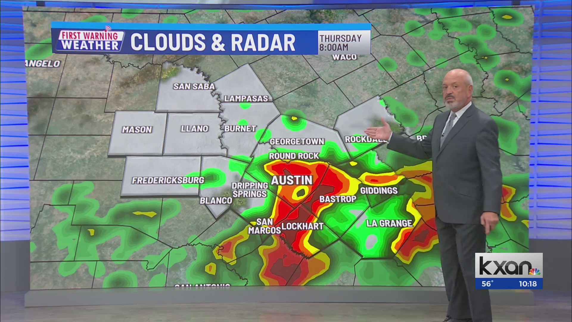 First Warning Weather with Jim Spencer – KXAN Austin