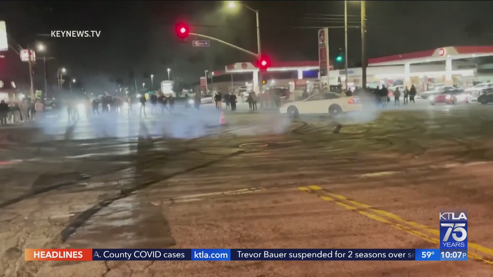 OCDA works to discourage street racing, takeovers – KTLA