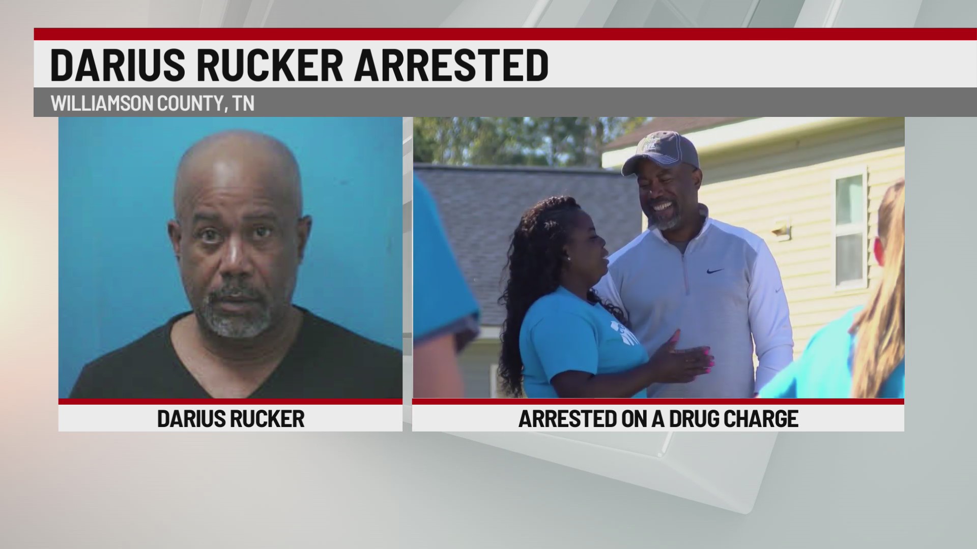 Darius Rucker arrested on a drug charge – WSPA 7NEWS