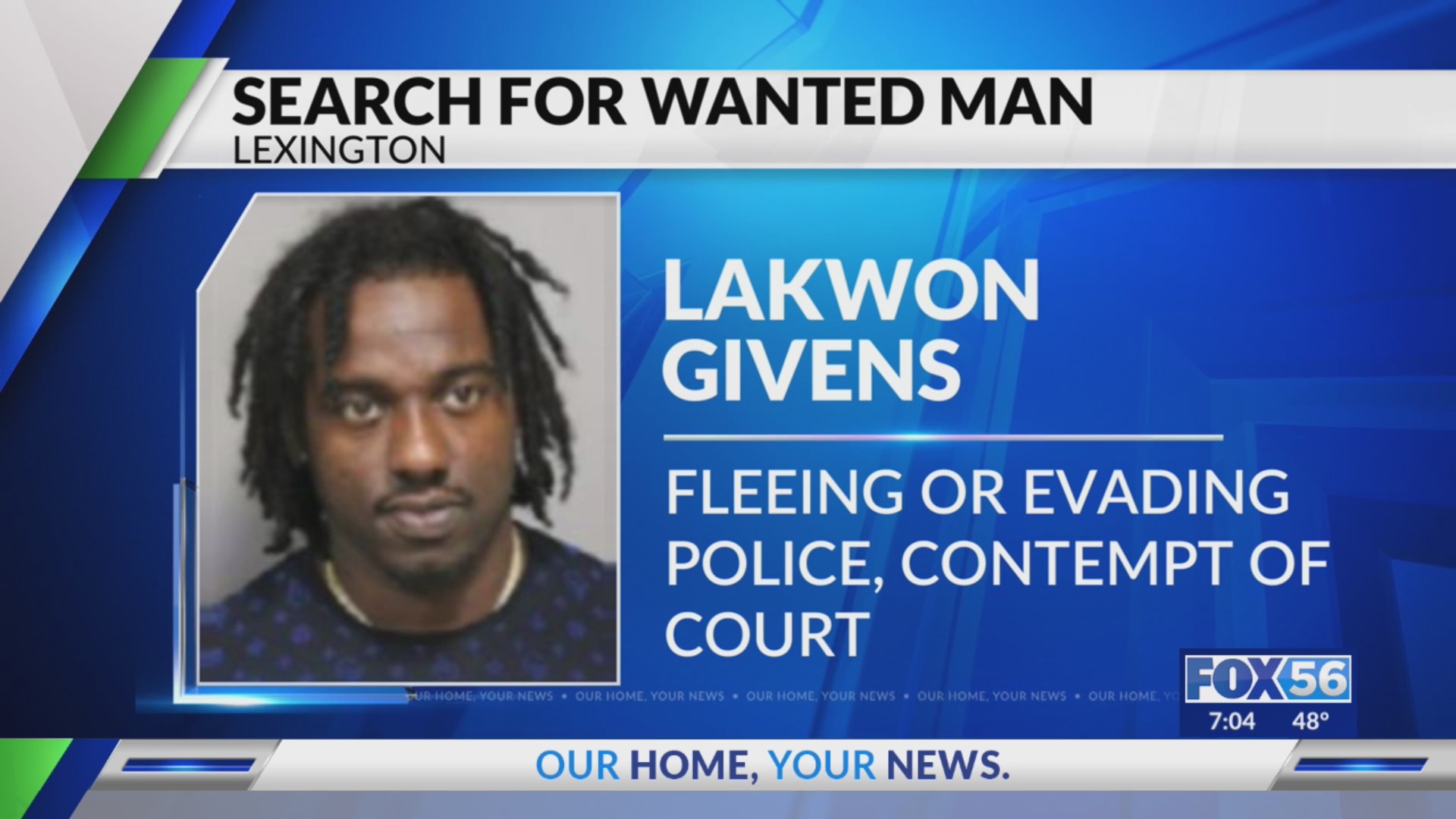 Lexington man wanted by Kentucky State Police on multiple charges – FOX ...