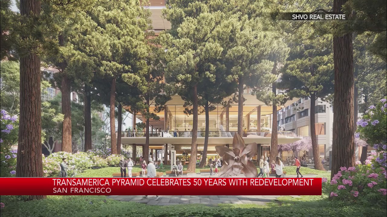 Transamerica pyramid celebrates 50 years with redevelopment – KRON4