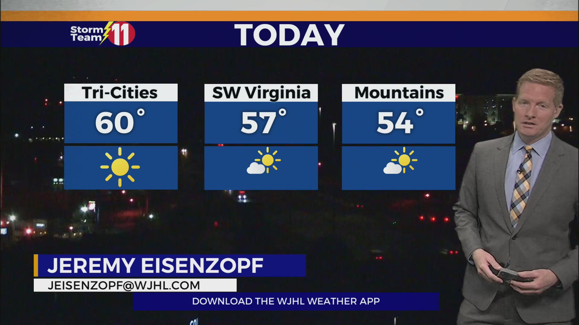 Latest Storm Team 11 Forecast – WJHL | Tri-Cities News & Weather