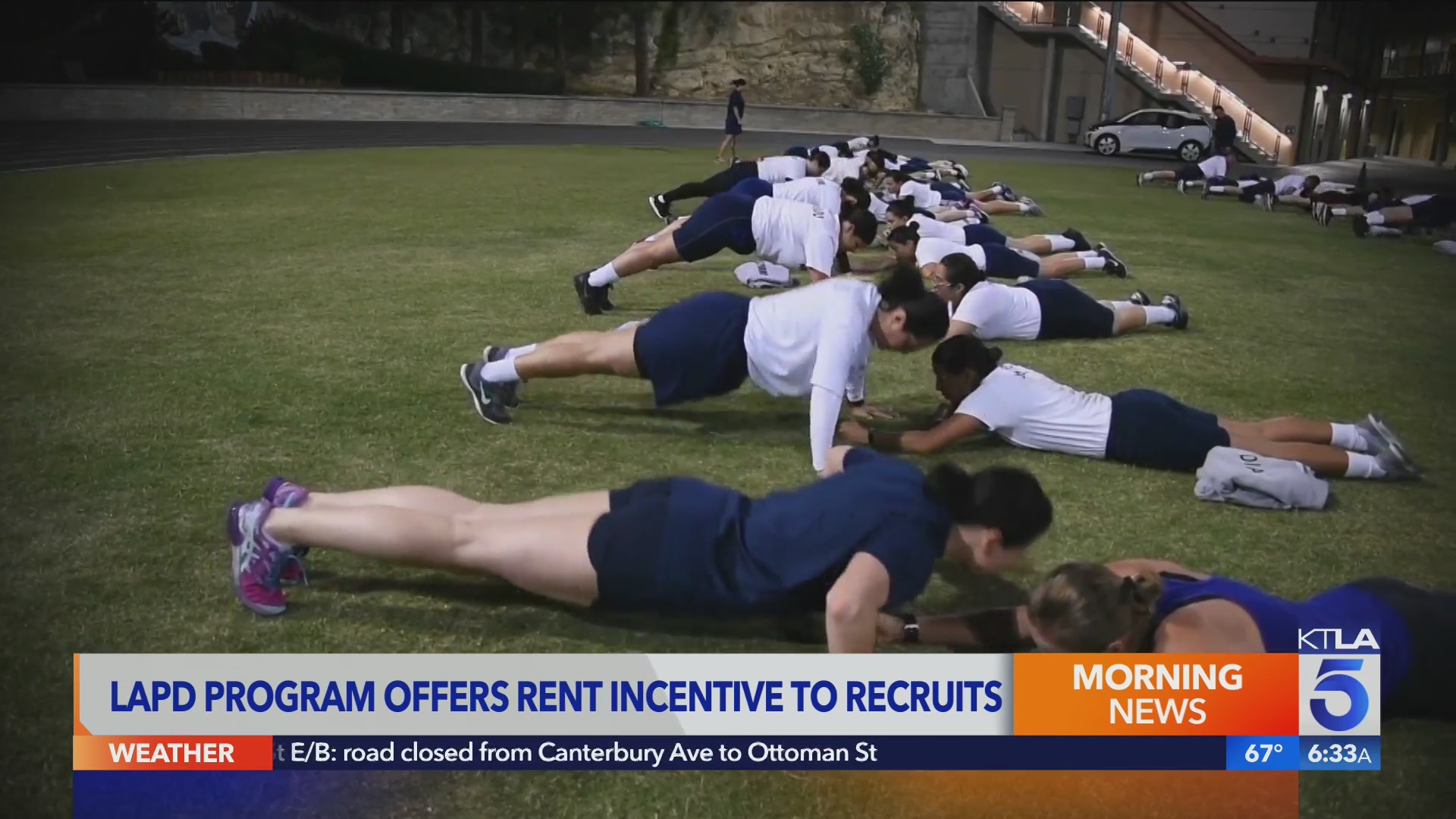 LAPD program offers rent incentive to recruits – KTLA