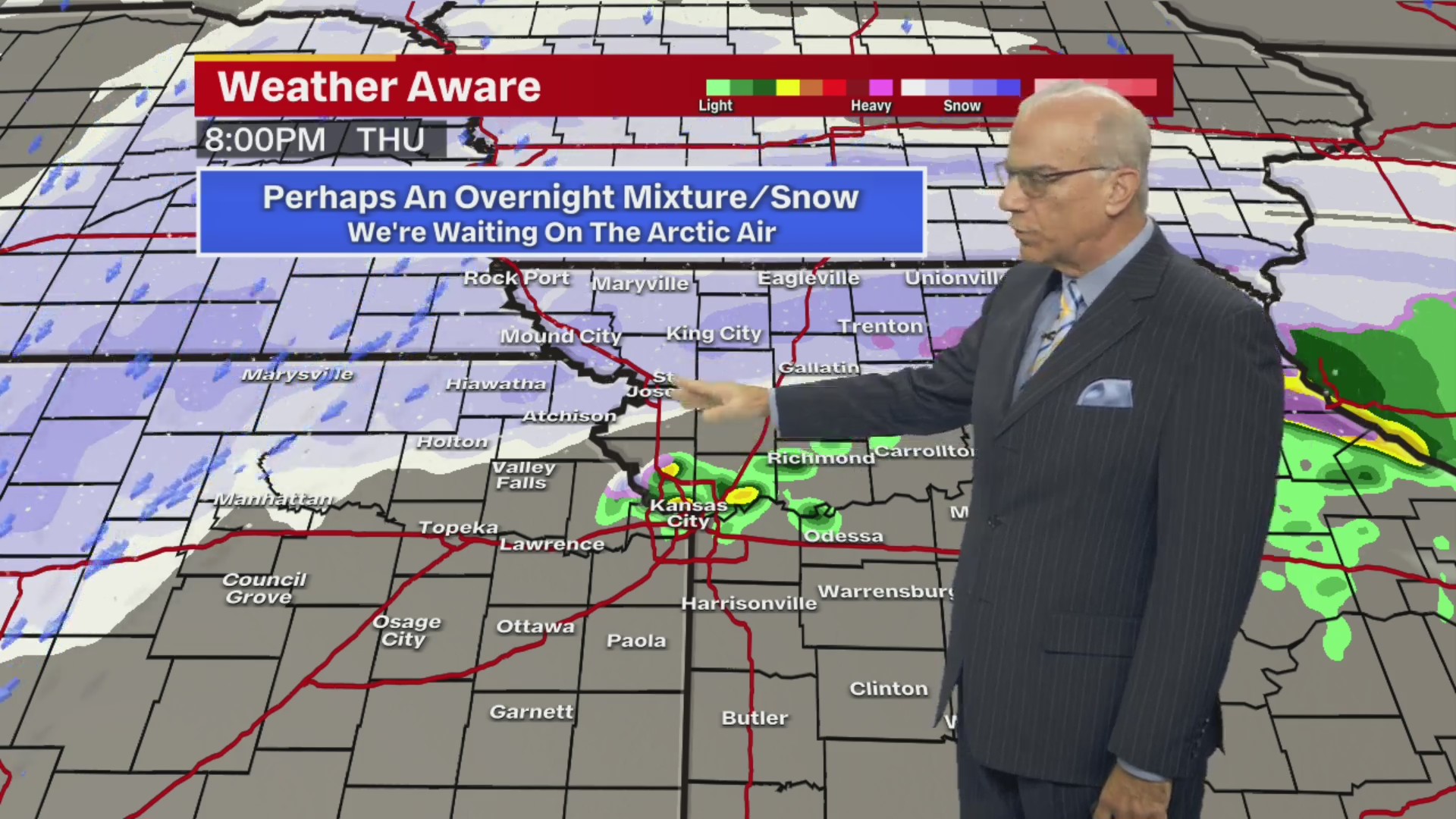 Wednesday night forecast – FOX 4 Kansas City WDAF-TV | News, Weather ...