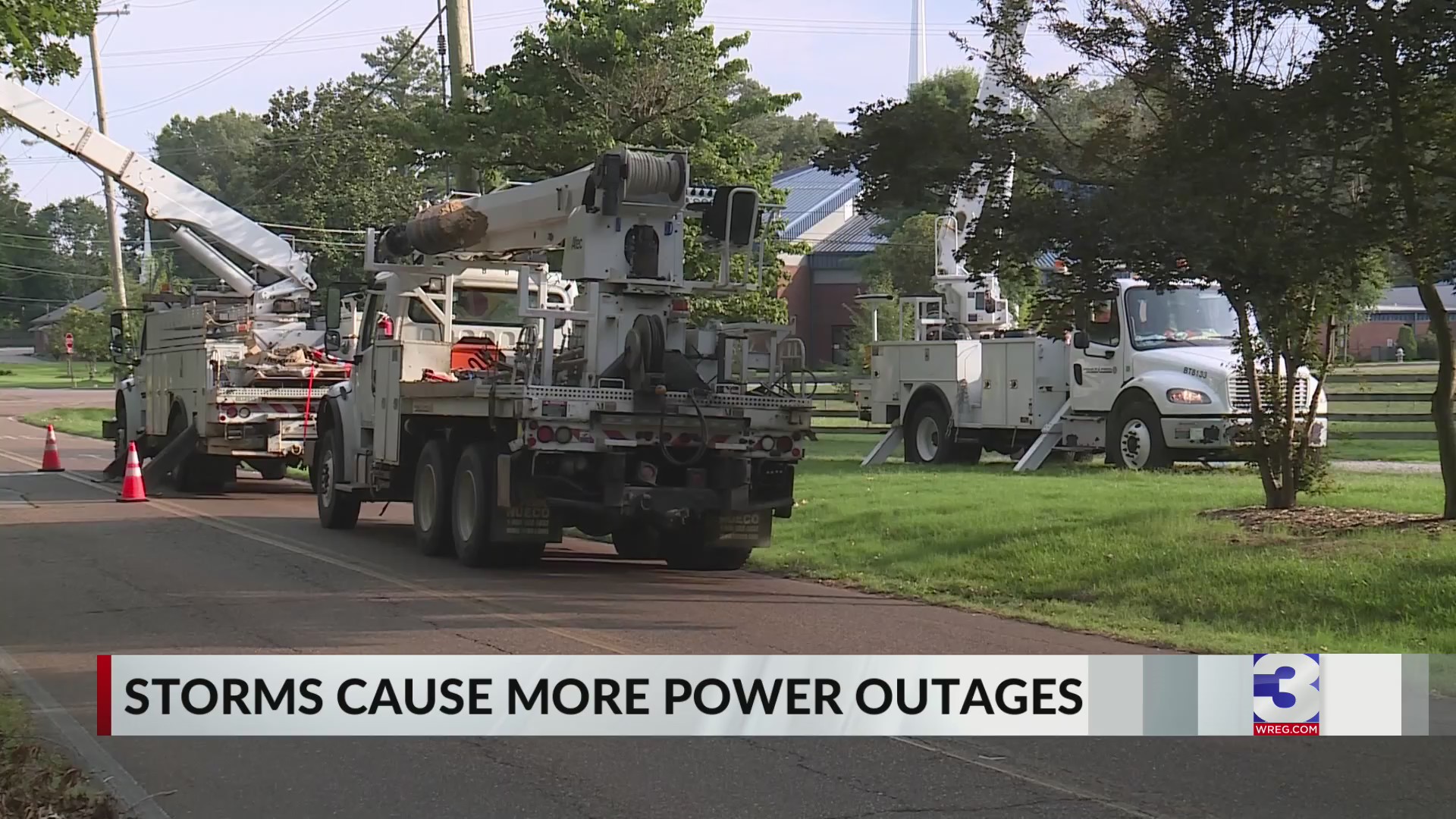 Power outage numbers spike again as another storm passes – WREG.com