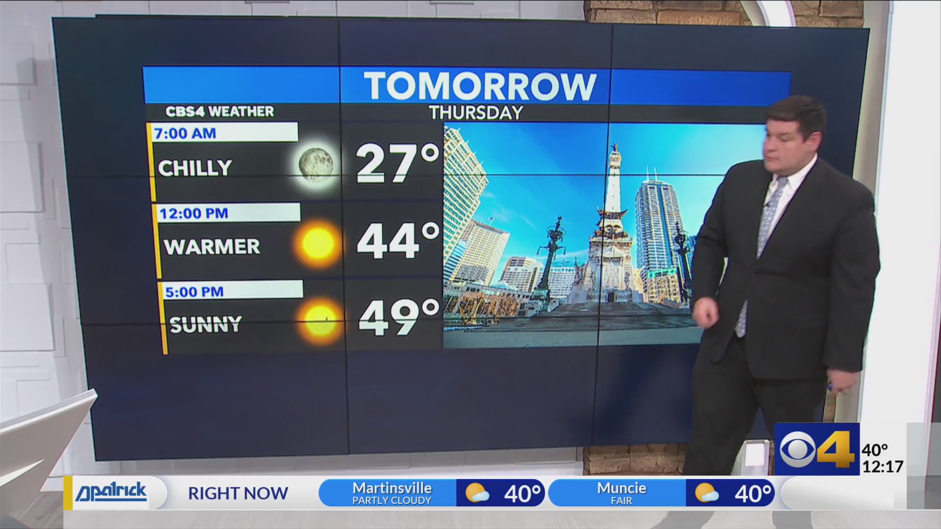 Tyler forecasts a milder Thursday – WTTV CBS4Indy
