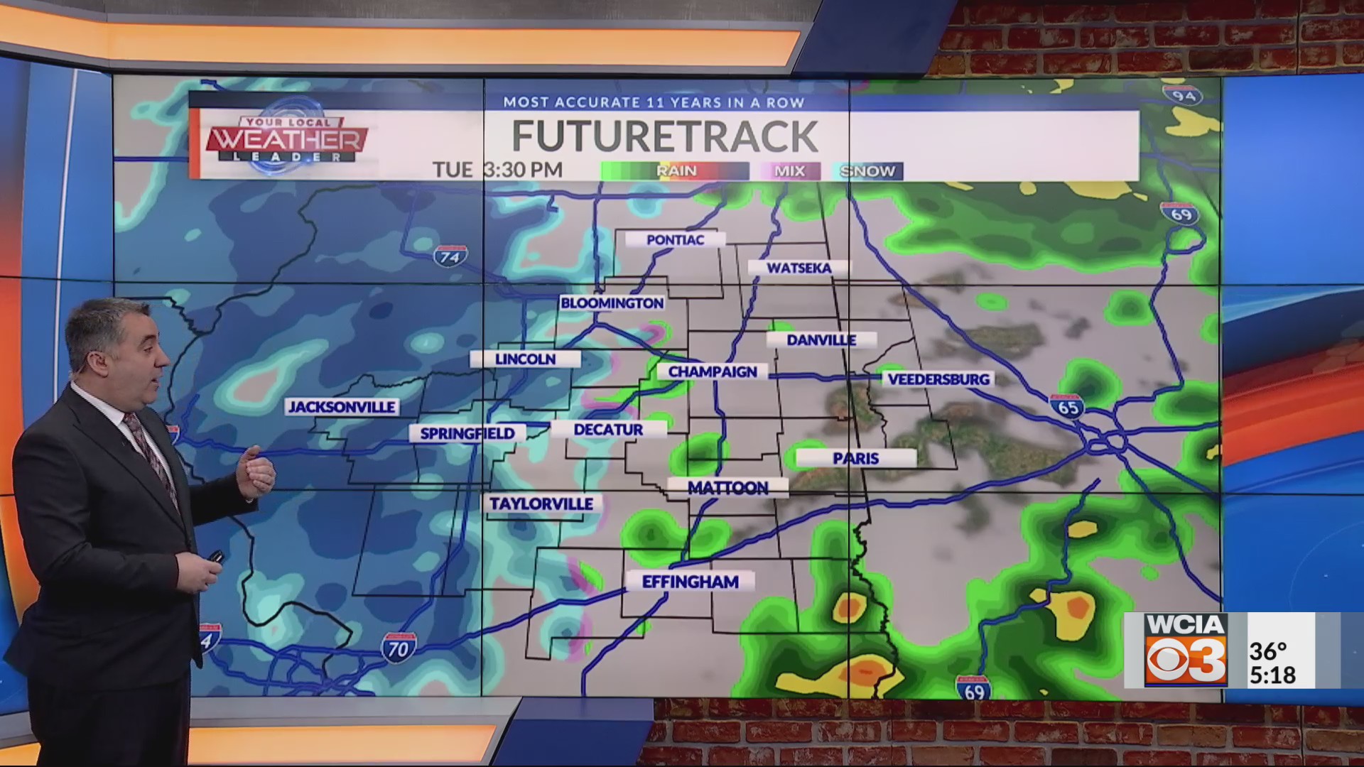 Chief Meteorologist Kevin Lighty: Winter Weather Update (5p) – WCIA.com