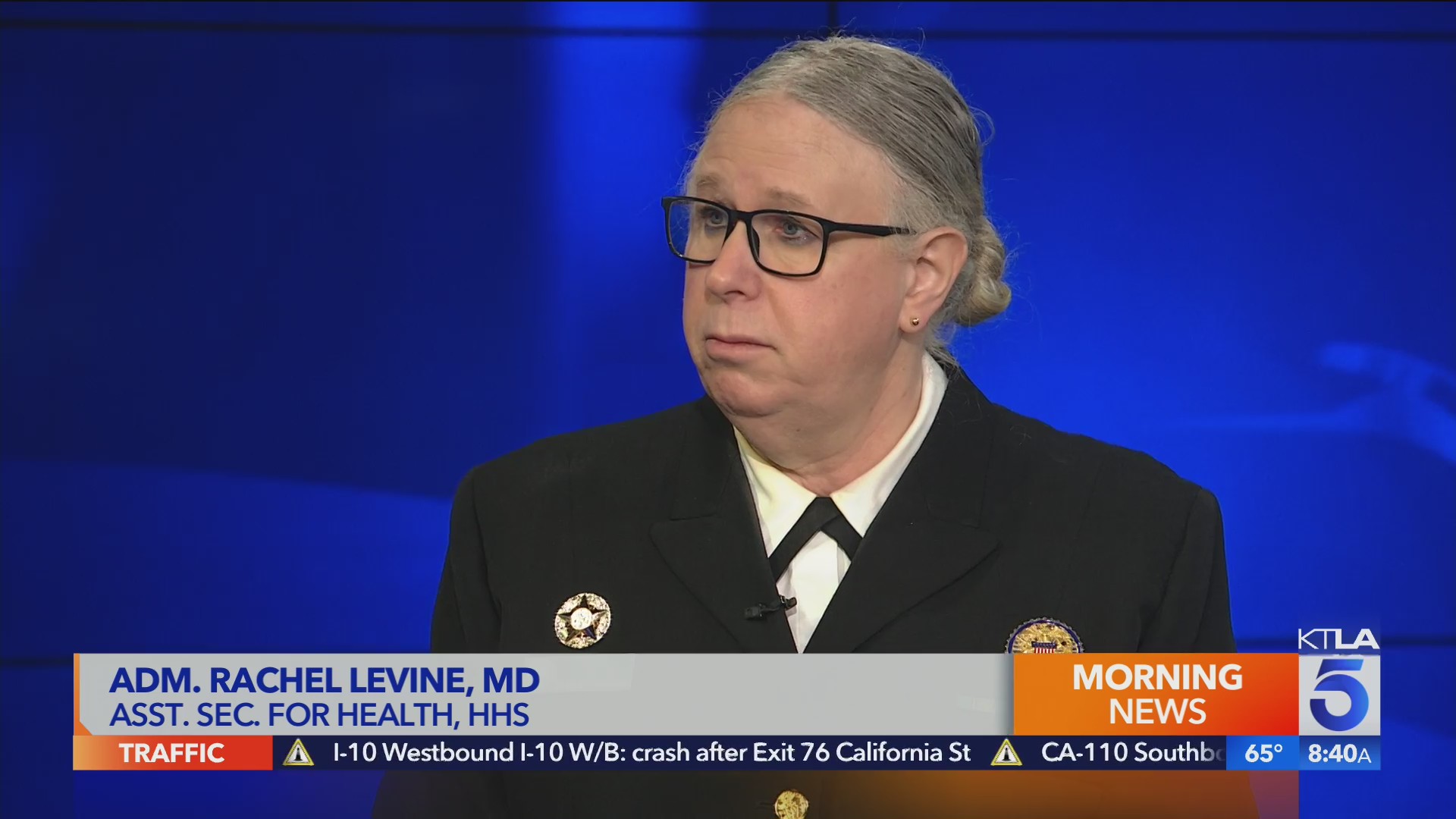 Adm. Rachel Levine discusses key health issues affecting our country – KTLA