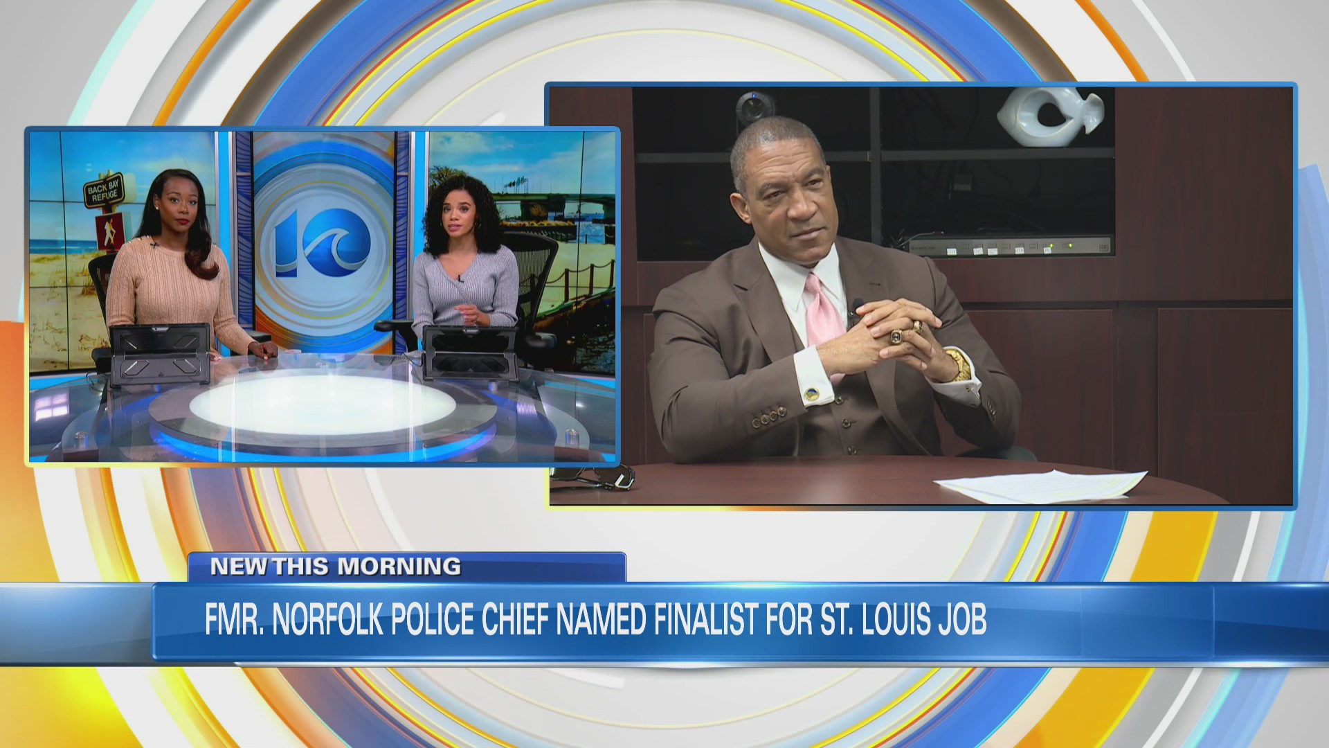 Former Norfolk police chief named finalist for St. Louis job – WAVY.com