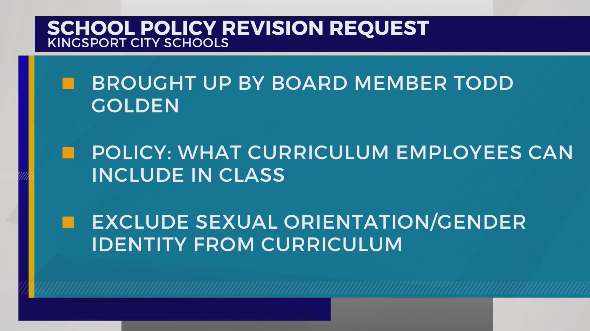 KPT school official says teachers should keep gender identity out of ...