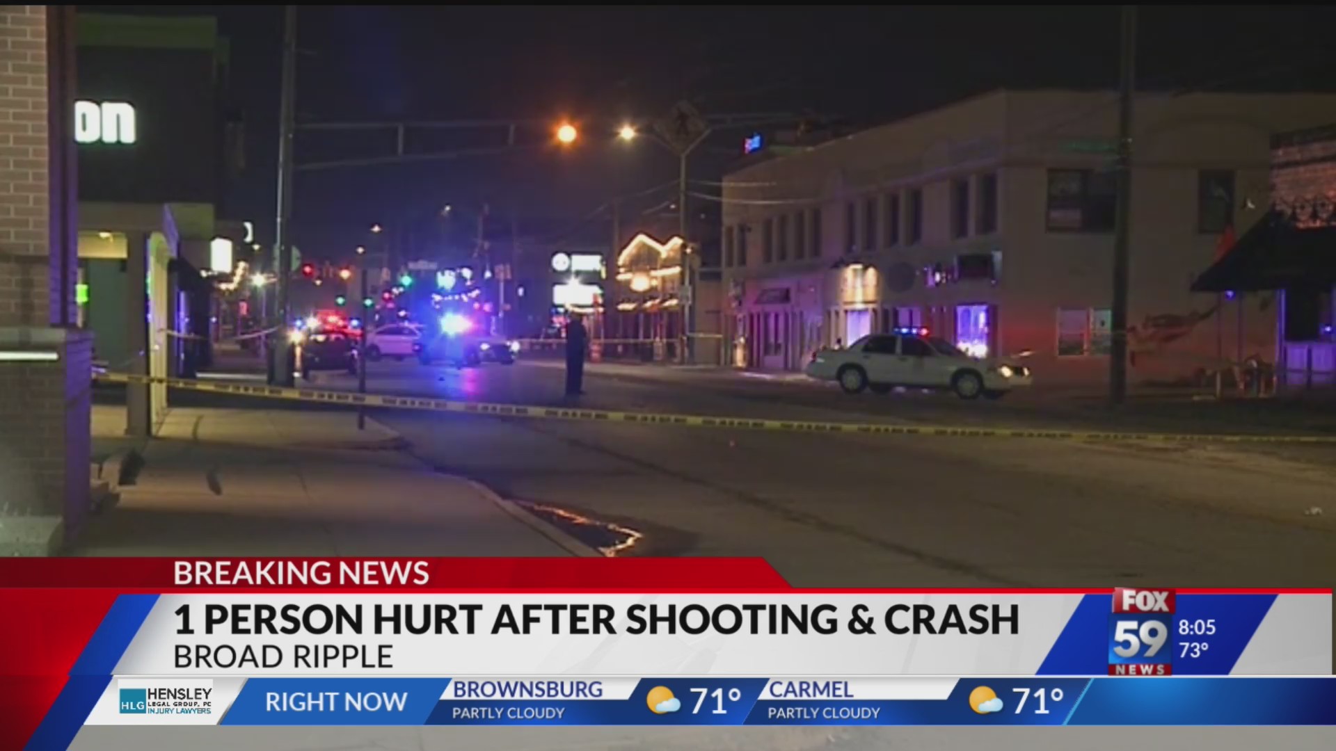 Police investigate shooting, crash in Broad Ripple – Fox 59