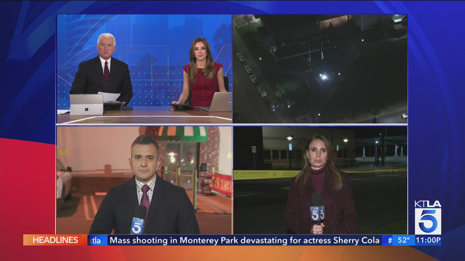 KTLA 5 team coverage: motive unknown for Monterey Park mass shooting – KTLA