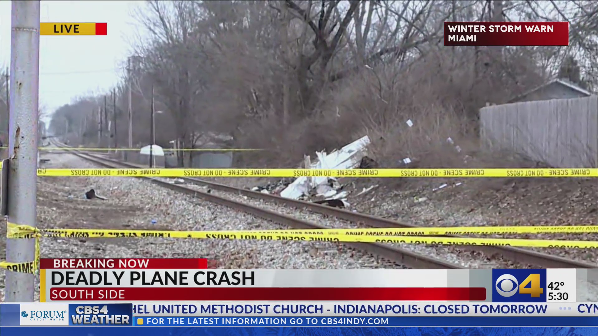 1 dead in small plane crash on Indy’s south side – Fox 59